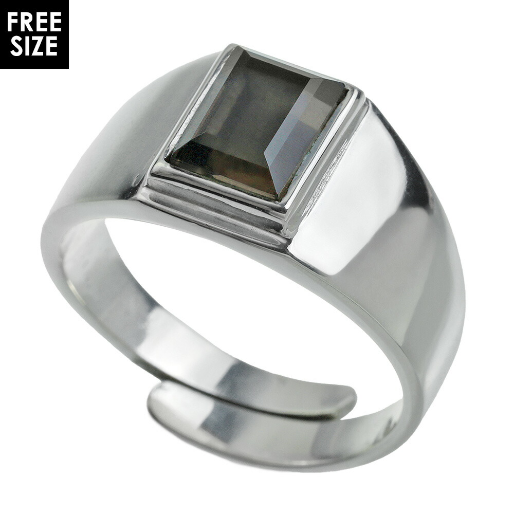 【楽天市場】\12/30限定P10倍&10%OFFクーポン／Binich(ビニッチ) バゲットカット スモーキークォーツ リング メンズ 指輪 レディース シルバー925 アクセサリー ...