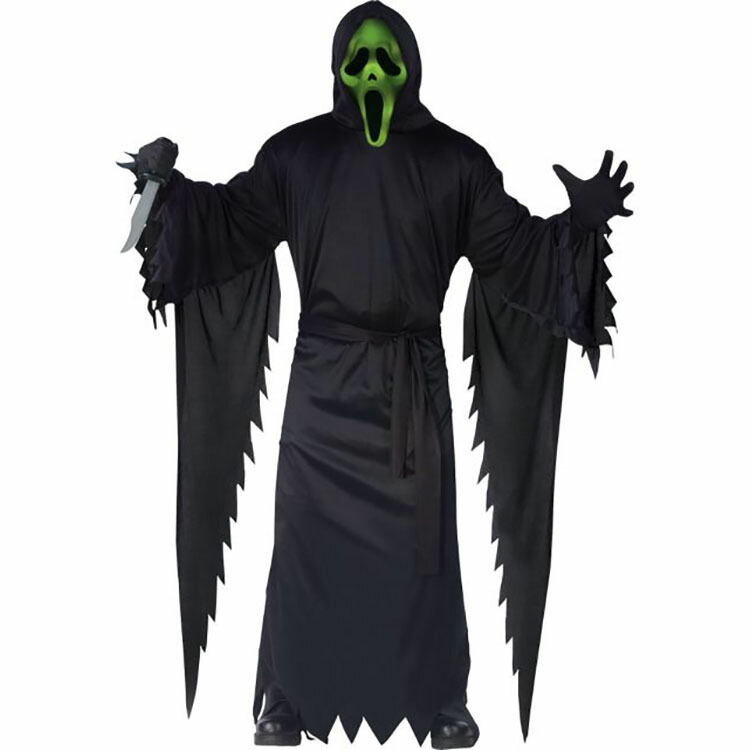 【楽天市場】【ハロウィン コスプレ】 Light-Up Ghost Face ADLT CSTM コスチューム コスプレ 衣装 忘年会 ...