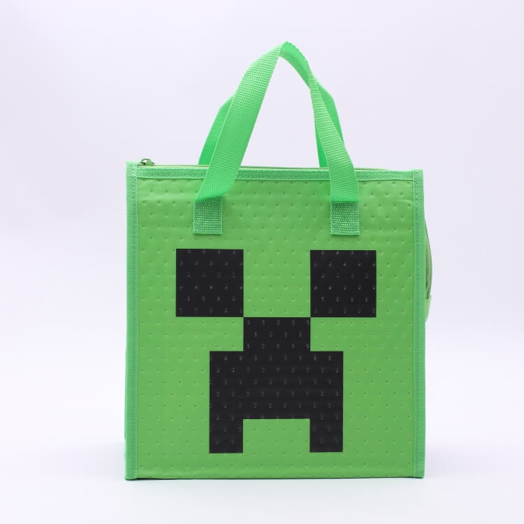 【楽天市場】【ランチバッグ マインクラフト】不織布保冷バッグ【Minecraft マインクラフト/FBC1】お弁当バッグ 保冷バック 大きめ ランチバック お弁当箱入れ 保冷トート アルミ蒸着 ...