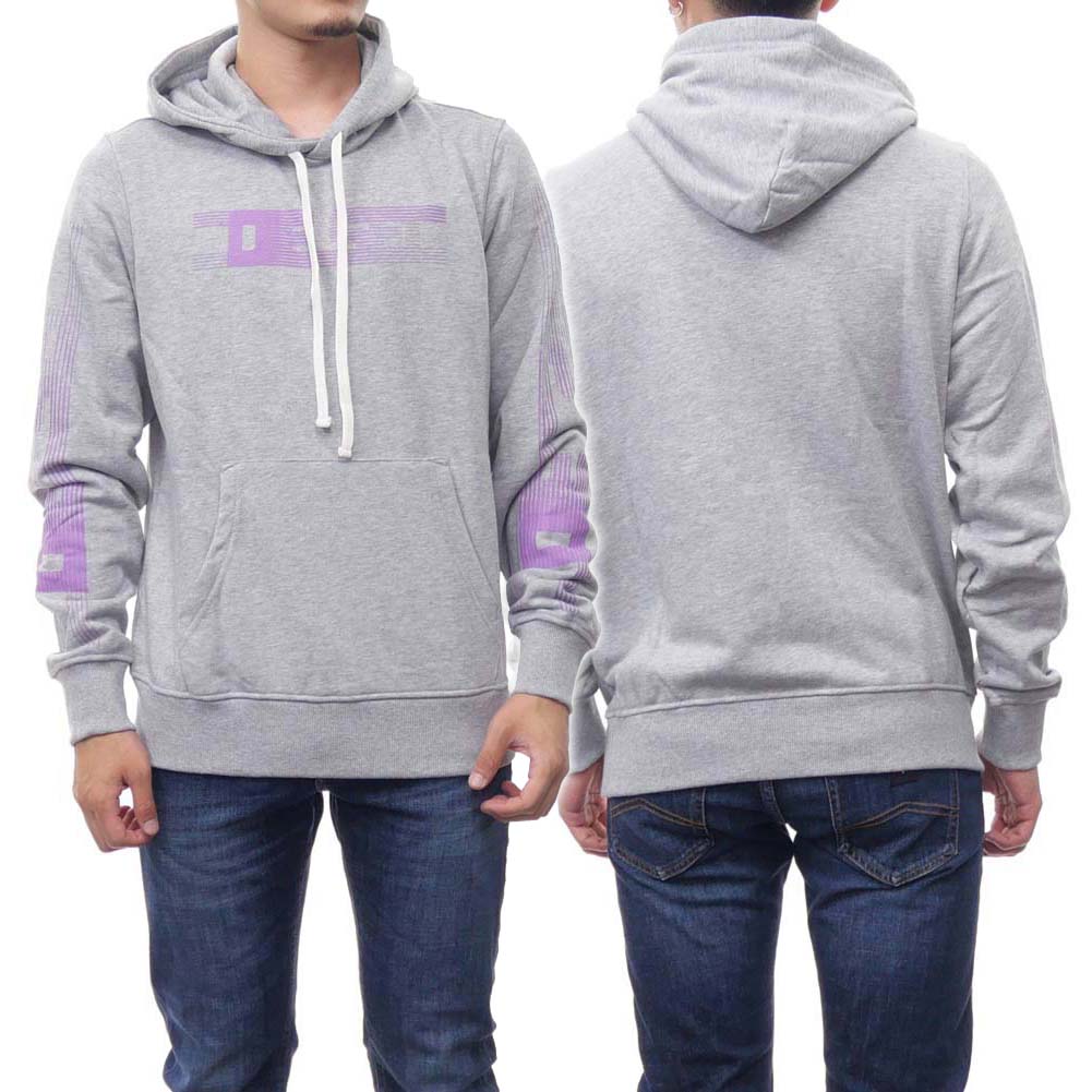 【楽天市場】DIESEL ディーゼル メンズ プルオーバーパーカー A06491 0GRAC S-GINN-HOOD-E3 グレー：BIVLABO