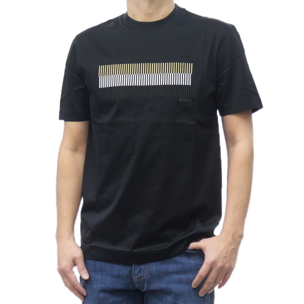 【楽天市場】HUGO BOSS ヒューゴボス メンズクルーネックTシャツ 50531862 10269642 / C-Thompson209 ...