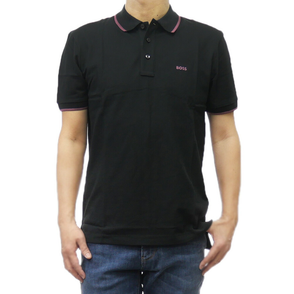 【楽天市場】HUGO BOSS ヒューゴボス メンズ鹿の子ポロシャツ 50494697 10241531 / Paddy ブラック：BIVLABO