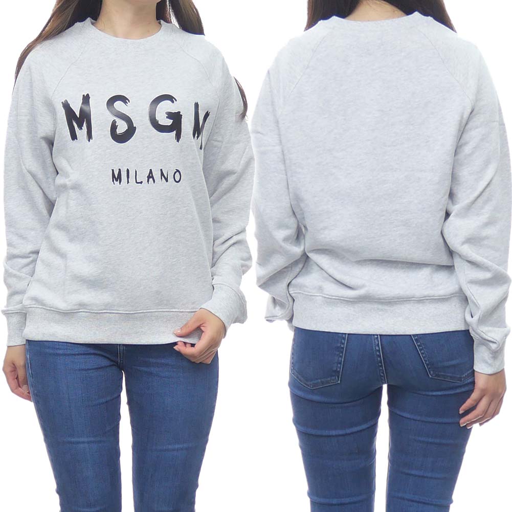 【楽天市場】MSGM エムエスジーエム レディース トレーナー 2000MDM513 200003 ライトグレー：BIVLABO