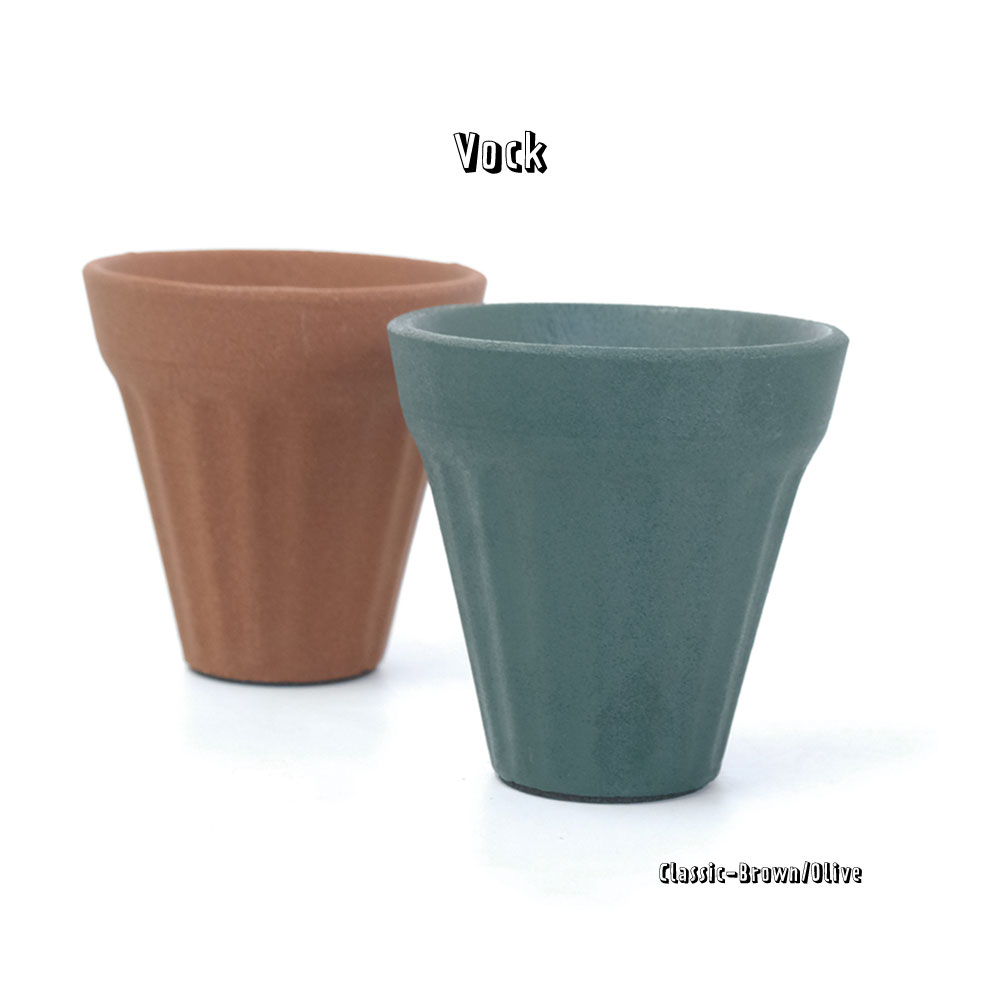 【楽天市場】Vock -ヴォック-Classic 植木鉢 おしゃれ 火山岩 多孔質 径12cm 高11cm 底穴あり：ガーデニング日和