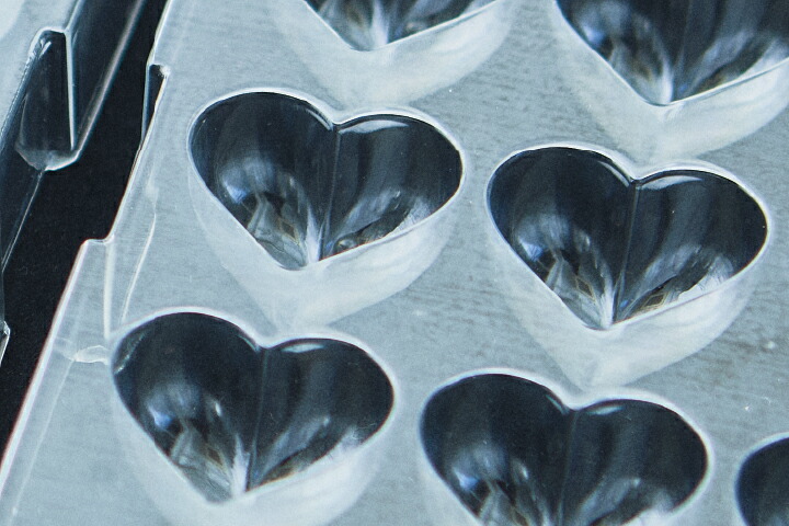 【楽天市場】formix チョコレートモールド モールド【10枚】／ハート：ユビタマゴ