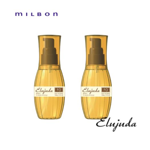 【楽天市場】【2本セット/送料無料】MILBON ミルボン エルジューダ FO 120ml 洗い流さないトリートメント サロン専売 おすすめ プロ まとまり 使いやすい アウトバス ...