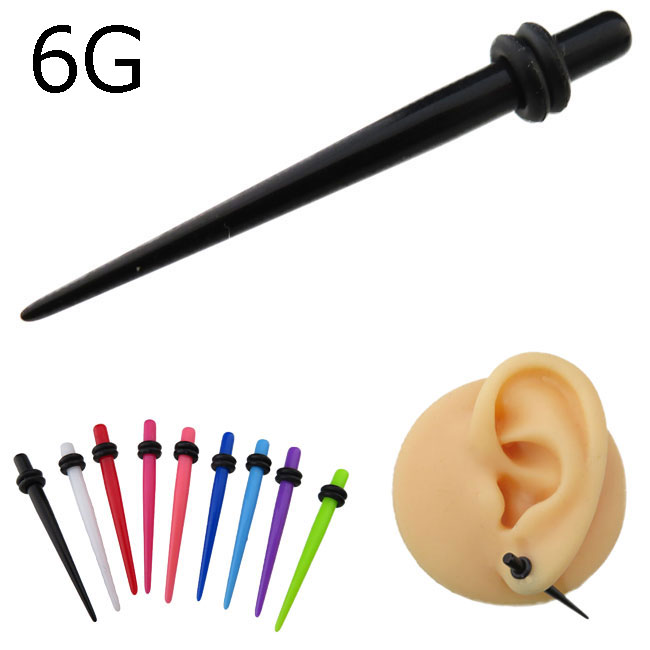 【楽天市場】ボディピアス パステルカラー 拡張器 エキスパンダー アクリル 6G：BK-mart