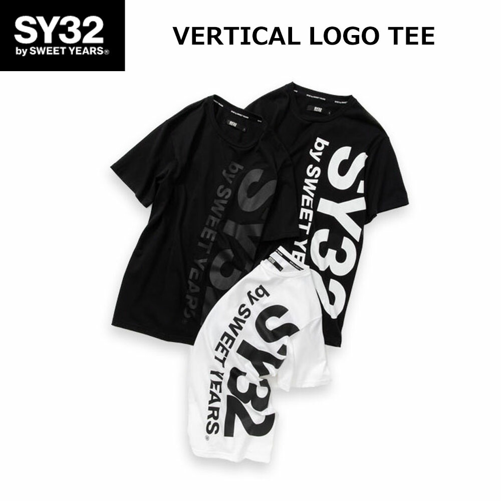 【楽天市場】SY32 Tシャツ VERTICAL LOGO TEE 13074J 半袖Tシャツ Tシャツ ショートスリーブ ロゴTシャツ ヴァーティカル ロゴ ティー エスワイサーティトゥバイ ...