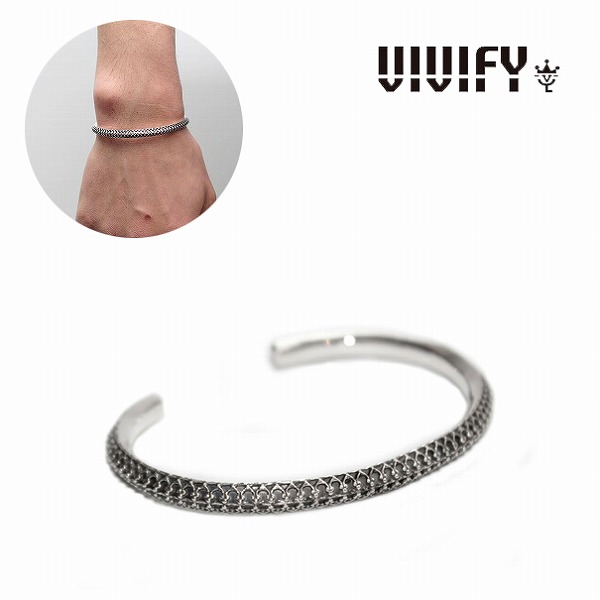 【楽天市場】【VIVIFY 正規店】VIVIFY ビビファイ バングル シルバー クラウンCrown Bangle 受注生産：BLESS（ブレス）