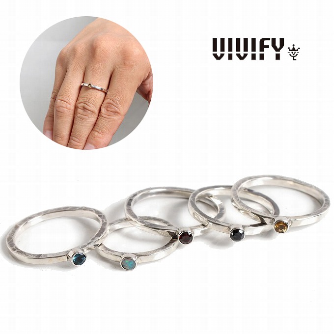 【楽天市場】【VIVIFY 正規店】VIVIFY ビビファイ リング 指輪 シルバー Hammered BezelSetting Ring：BLESS（ブレス）