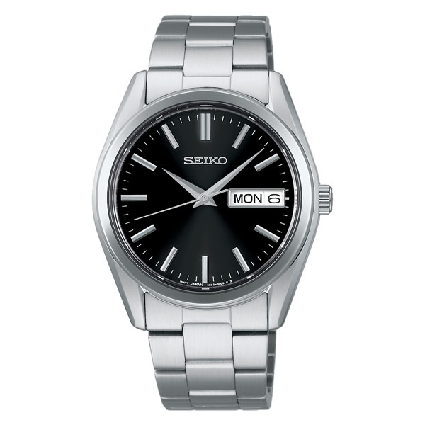 【楽天市場】セイコーセレクション メンズ 腕時計 電池式クオーツ時計 SEIKO SBTH011 028 DAY DATE ブラック 10気圧 ...