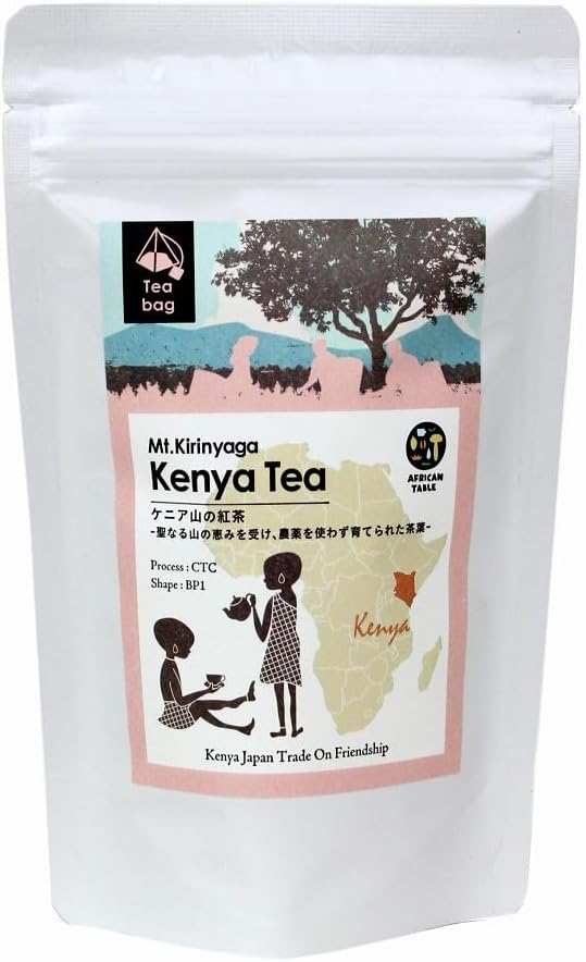 【楽天市場】アフリカンスクエアー ケニア山の紅茶ティーバッグ 30g（2g×15包）x2個セット：ビーライフショップ