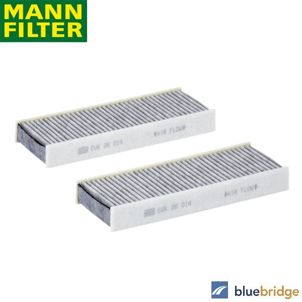 【楽天市場】2枚 MANN-FILTER プジョー 308 T9 P5 活性炭入り エアコン フィルター 1612920480 ...