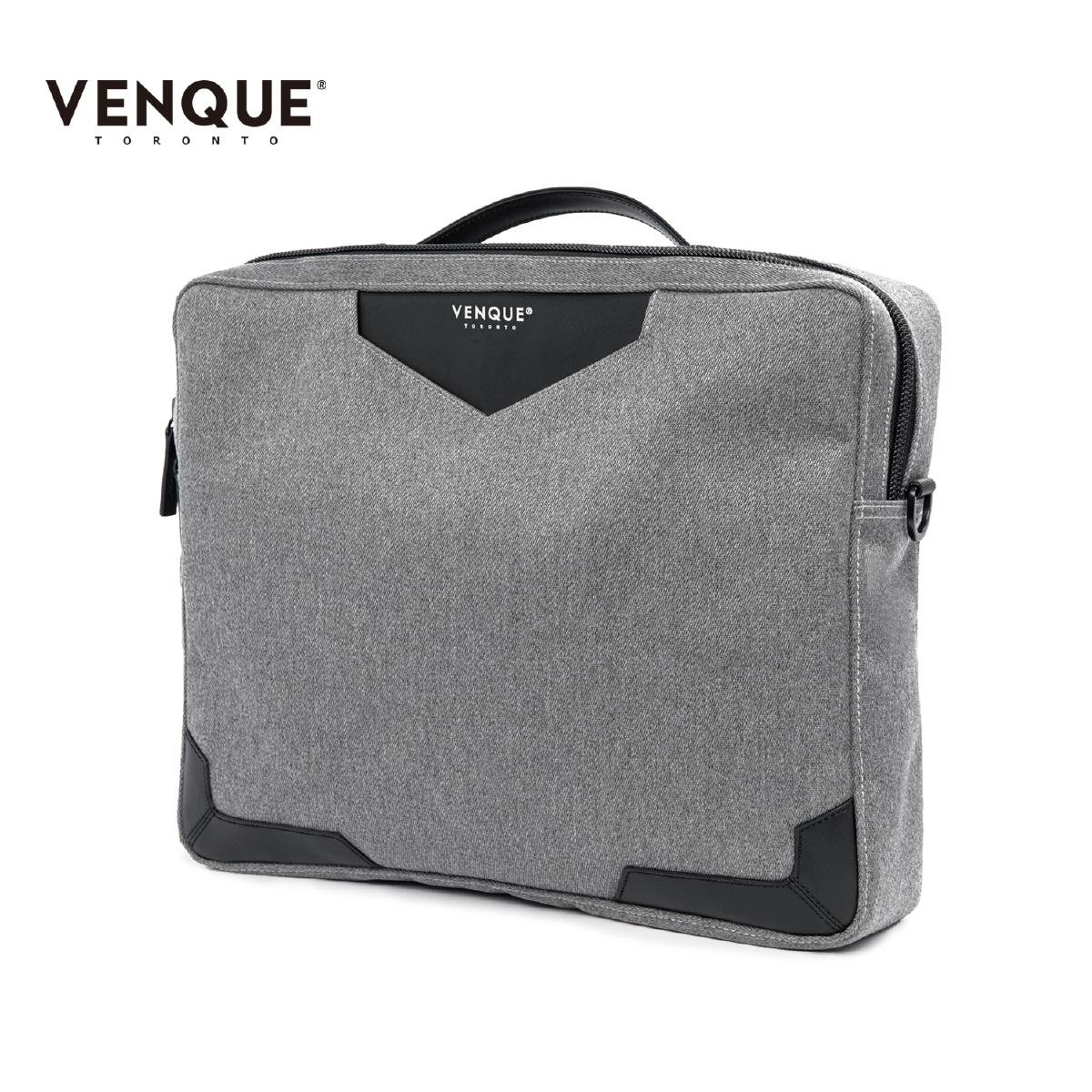【楽天市場】VENQUE ヴェンク Balham ブリーフケース メンズ グレー OS：Blueism