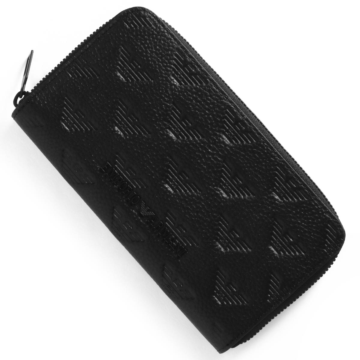 【楽天市場】エンポリオアルマーニ 長財布 財布 メンズ イーグルマーク モノグラム ブラック YEME49 Y142V 81072 ...