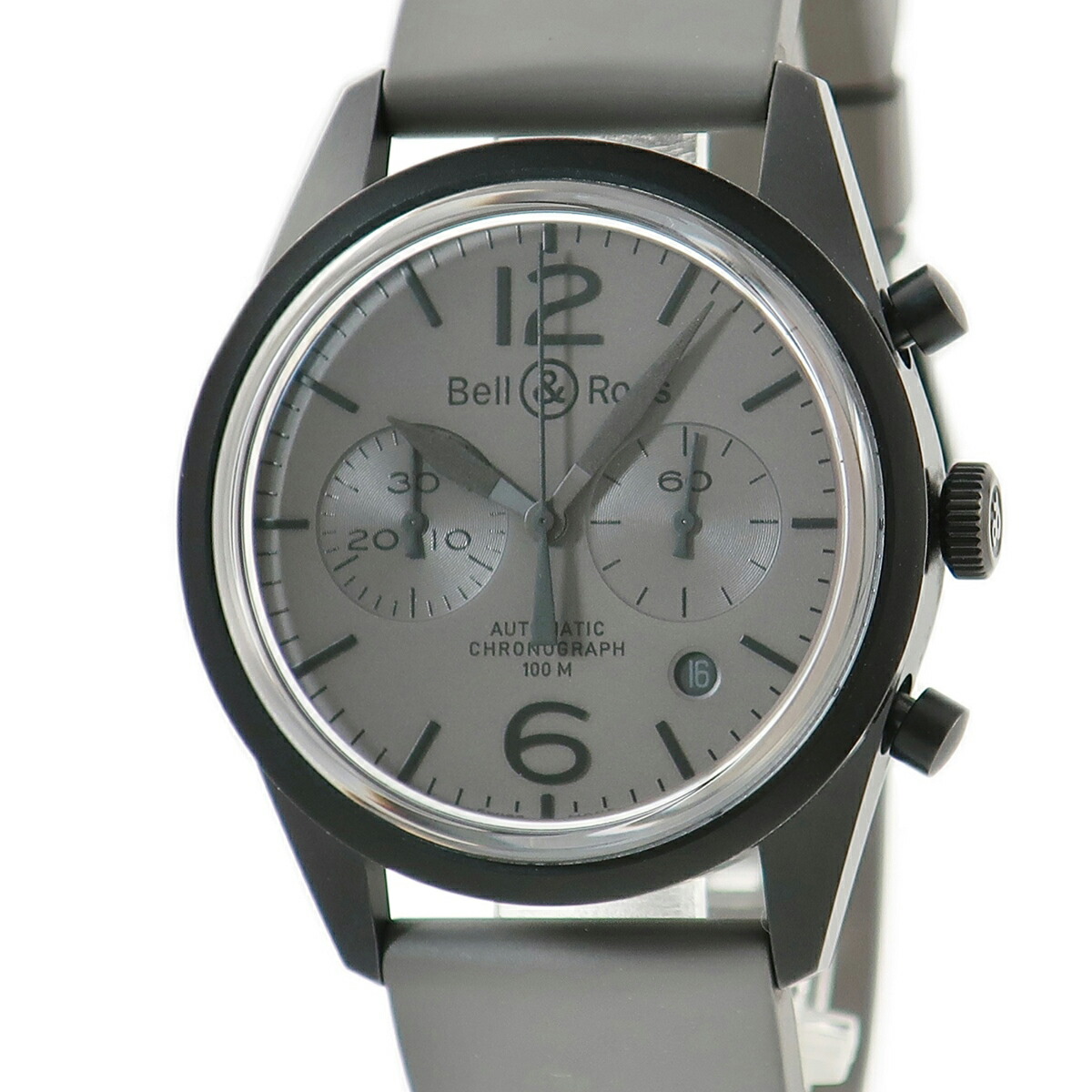 【楽天市場】ベル&ロス ヴィンテージ ファントム BR126-94-SC グレー ブラック 自動巻き：ブルークウォッチカンパニー