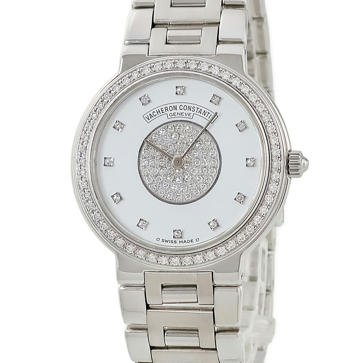 【楽天市場】ヴァシュロン・コンスタンタン パトリモニー 31575/170G K18WG無垢 純正ダイヤ 手巻き：ブルークウォッチカンパニー