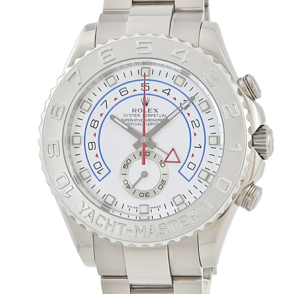 【楽天市場】ロレックス ヨットマスター2 116689 M番 K18WG無垢製 白 レガッタクロノグラフ 自動巻き：ブルークウォッチカンパニー