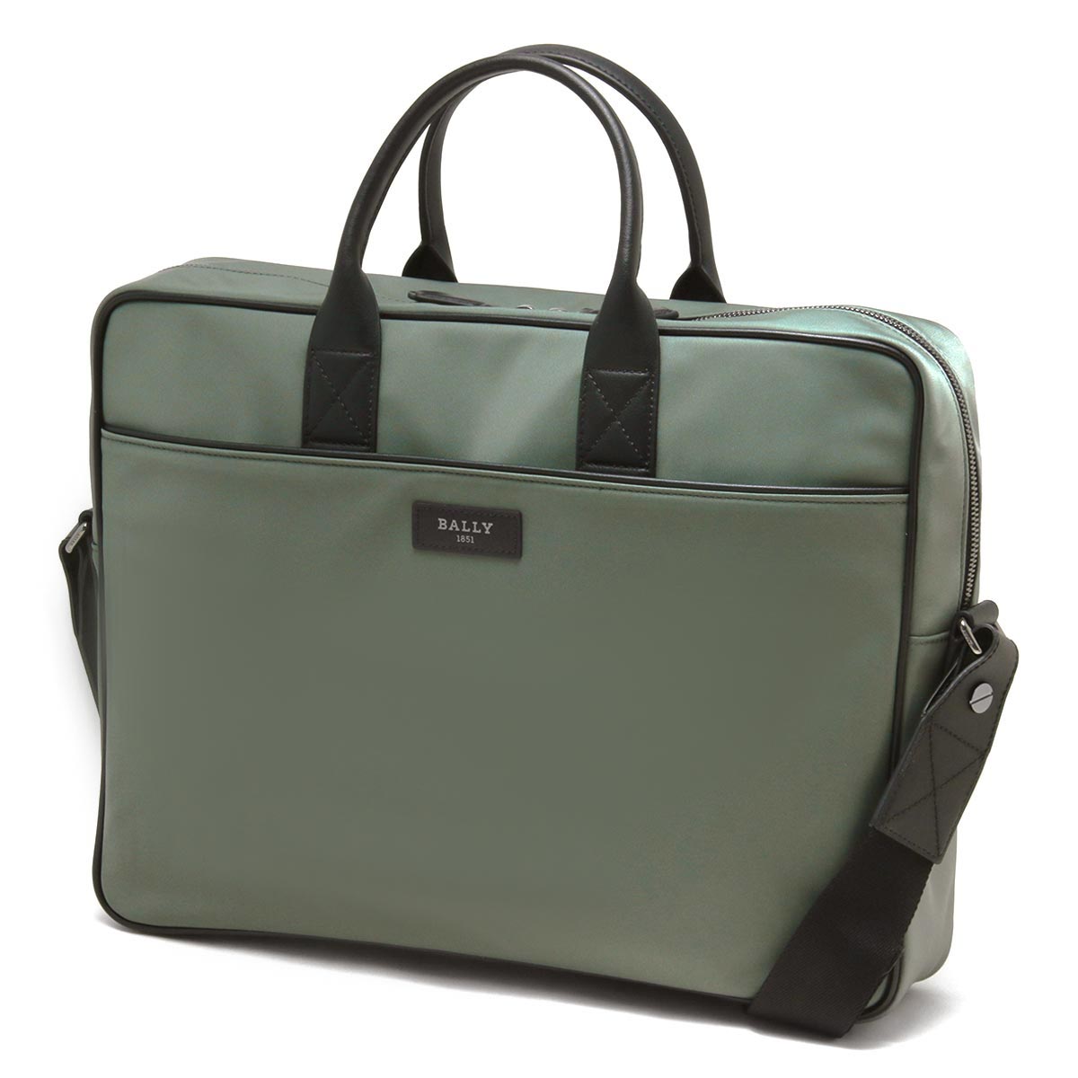 【楽天市場】バリー ビジネスバッグ/ブリーフケース/ショルダーバッグ バッグ メンズ ファルディ セージグリーン&ルテニオ FALDY ...