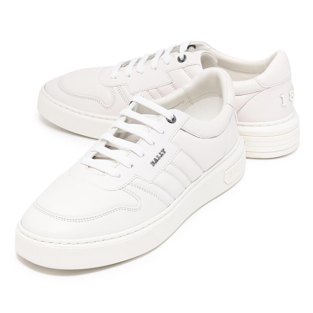 【楽天市場】バリー スニーカー/靴 シューズ メンズ マウド ローカット US D ホワイト MAUDO 07 6238672 BALLY ...