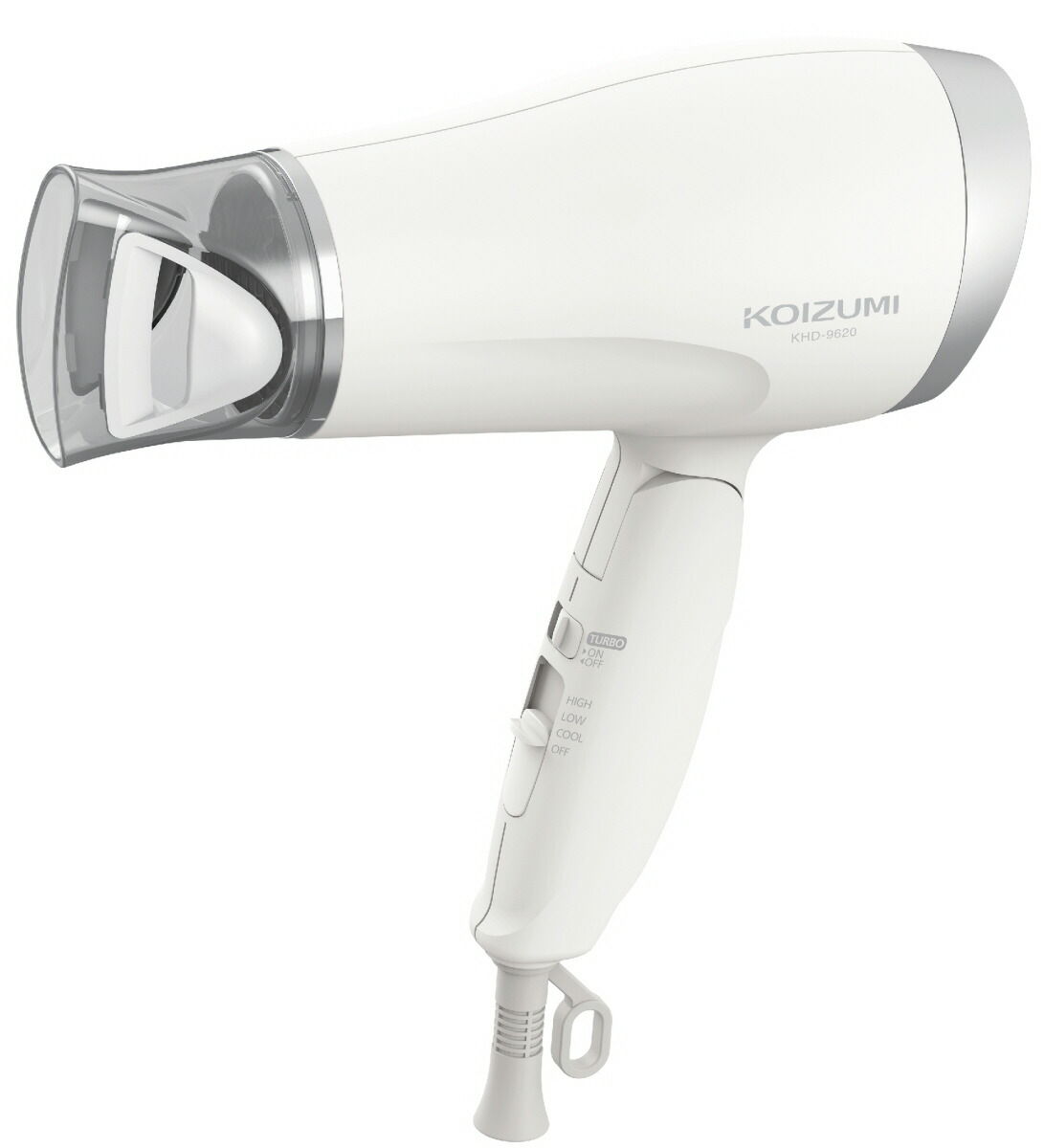【楽天市場】【美容家電】KOIZUMI(コイズミ)マイナスイオンヘアドライヤー ホワイト KHD-9620/W【545】：ブルーピーター