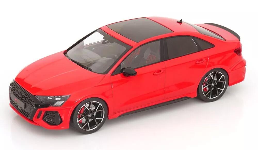 【楽天市場】【国内在庫品】mcg 1 18 アウディ Rs3 8y セダン 2022 レッド Audi Rs3 Limousine Made