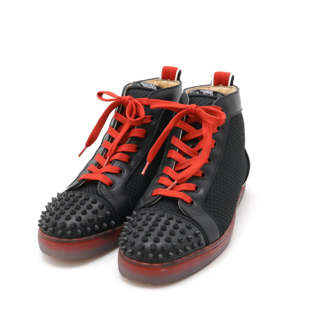 【楽天市場】Christian Louboutin クリスチャン ルブタン FUN LOU SPIKES FLAT スパイク スニーカー ...