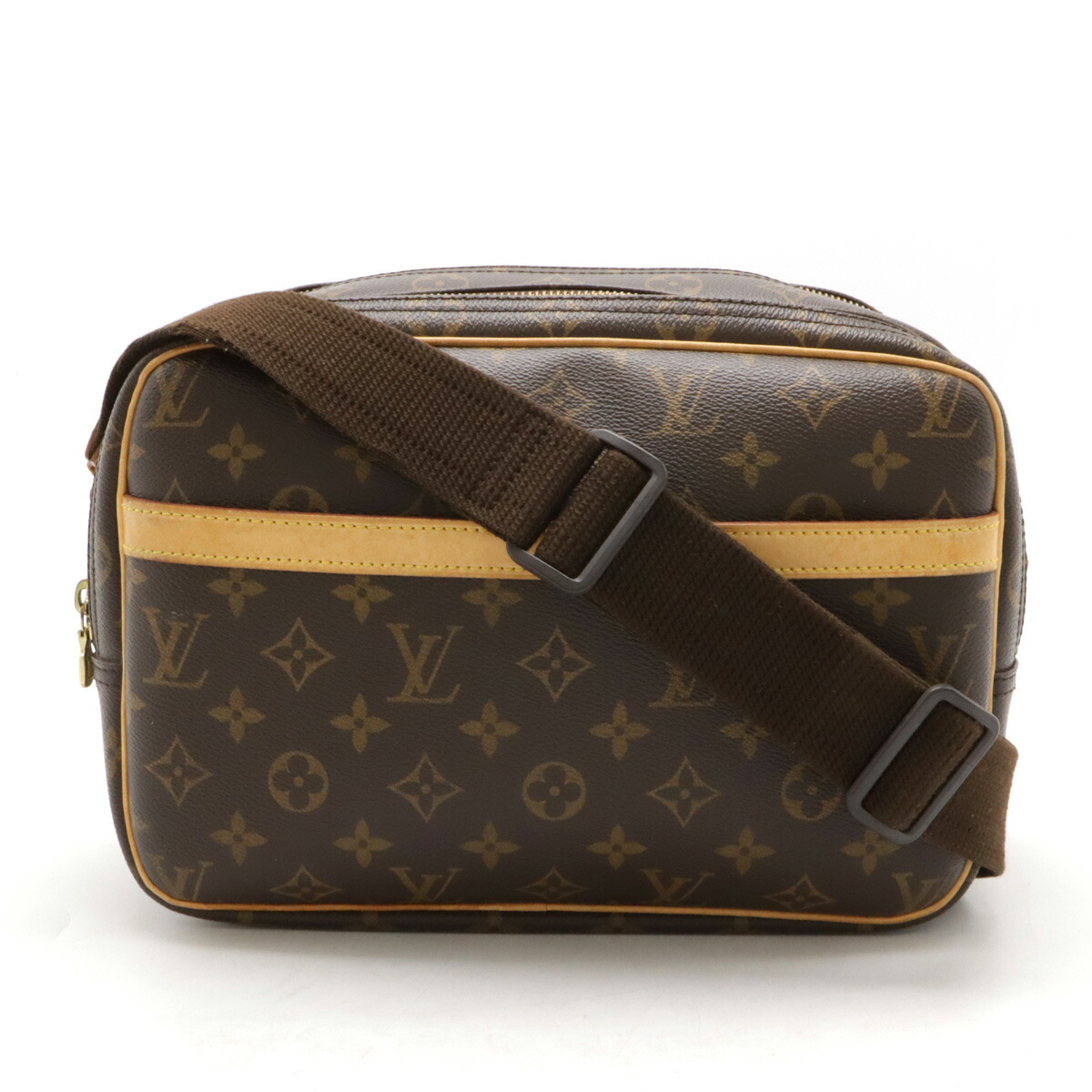 【楽天市場】LOUIS VUITTON ルイ ヴィトン モノグラム リポーターPM ショルダーバッグ 斜め掛け M45254 【中古 ...