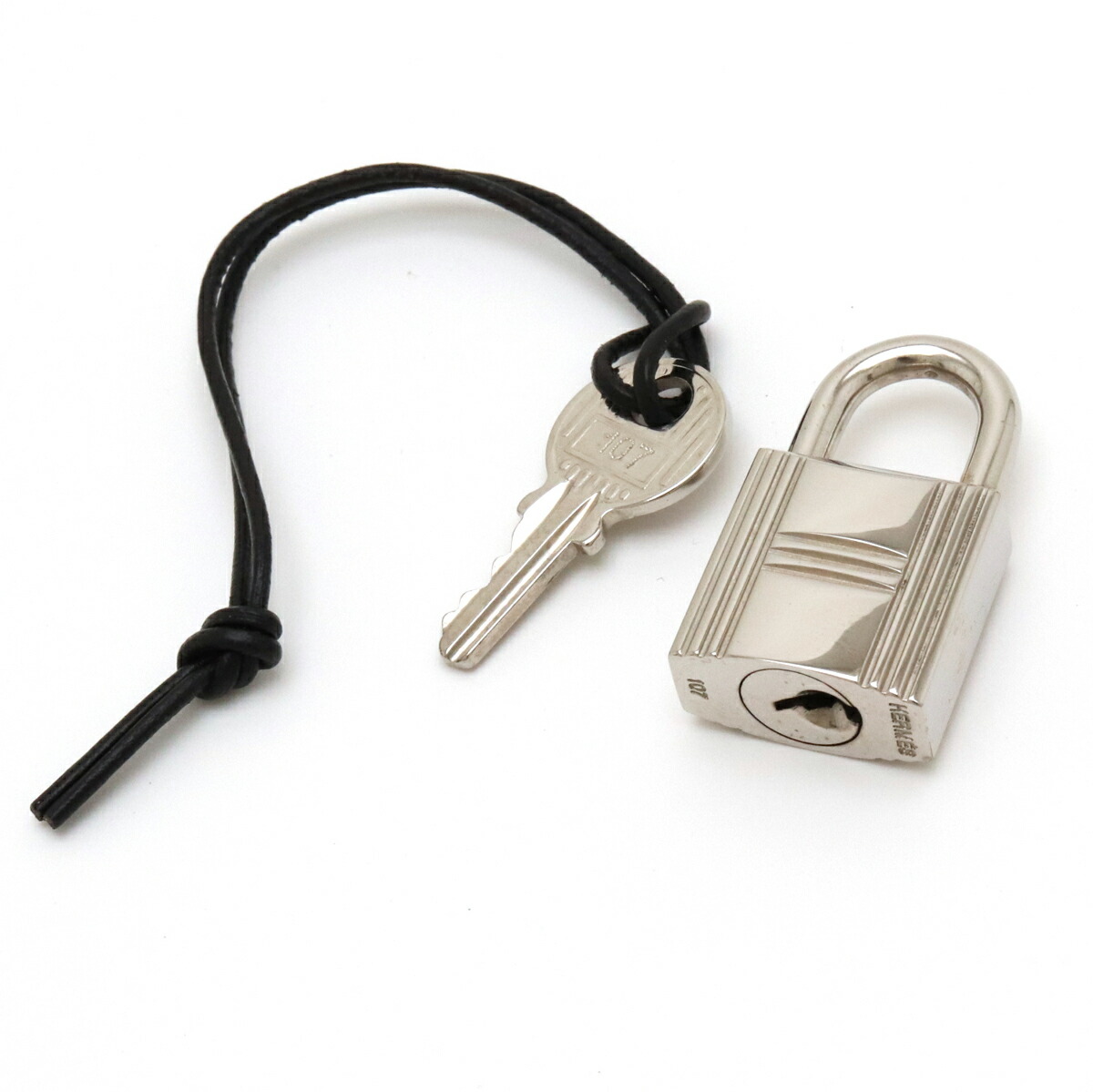 【楽天市場】HERMES エルメス カデナ パドロック 南京錠 No.107 鍵 カギ キー付 シルバーカラー：Blumin 楽天市場店