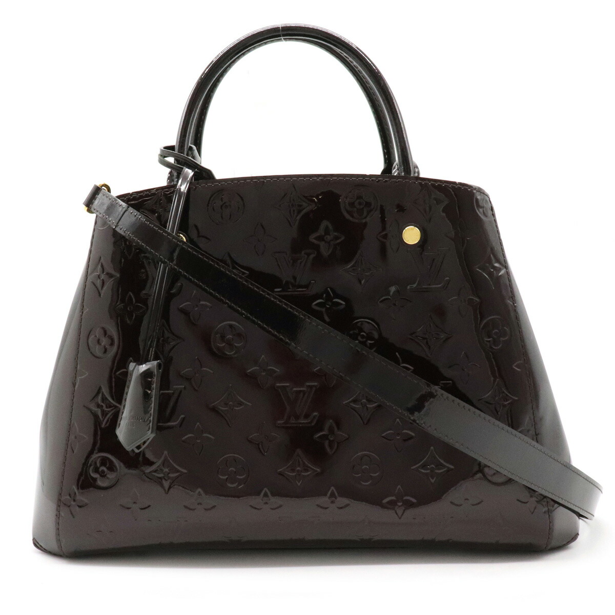 【楽天市場】【バッグ】LOUIS VUITTON ルイ ヴィトン モノグラムヴェルニ モンテーニュMM ハンドバッグ 2WAY ショルダー ...