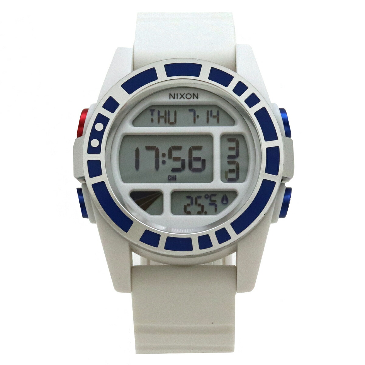 【楽天市場】【ウォッチ】NIXON ニクソン スターウォーズ R2D2 デジタル メンズ クォーツ SS ラバー 腕時計 A197SW2379 ...