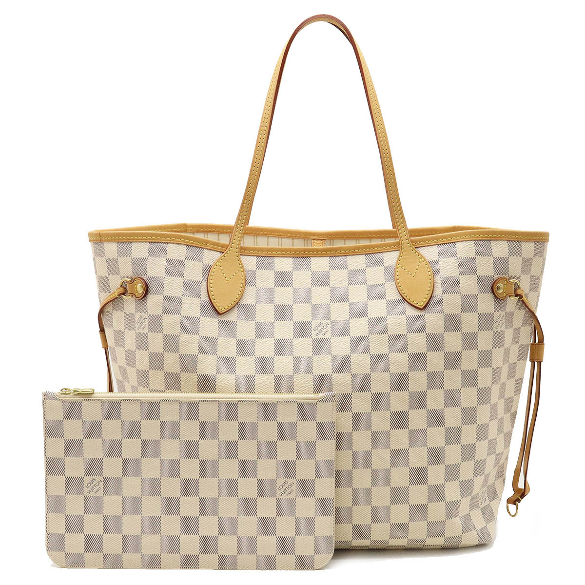 【楽天市場】【バッグ】LOUIS VUITTON ルイ ヴィトン ダミエアズール ネヴァーフルMM 新型 トートバッグ ショルダーバッグ ...