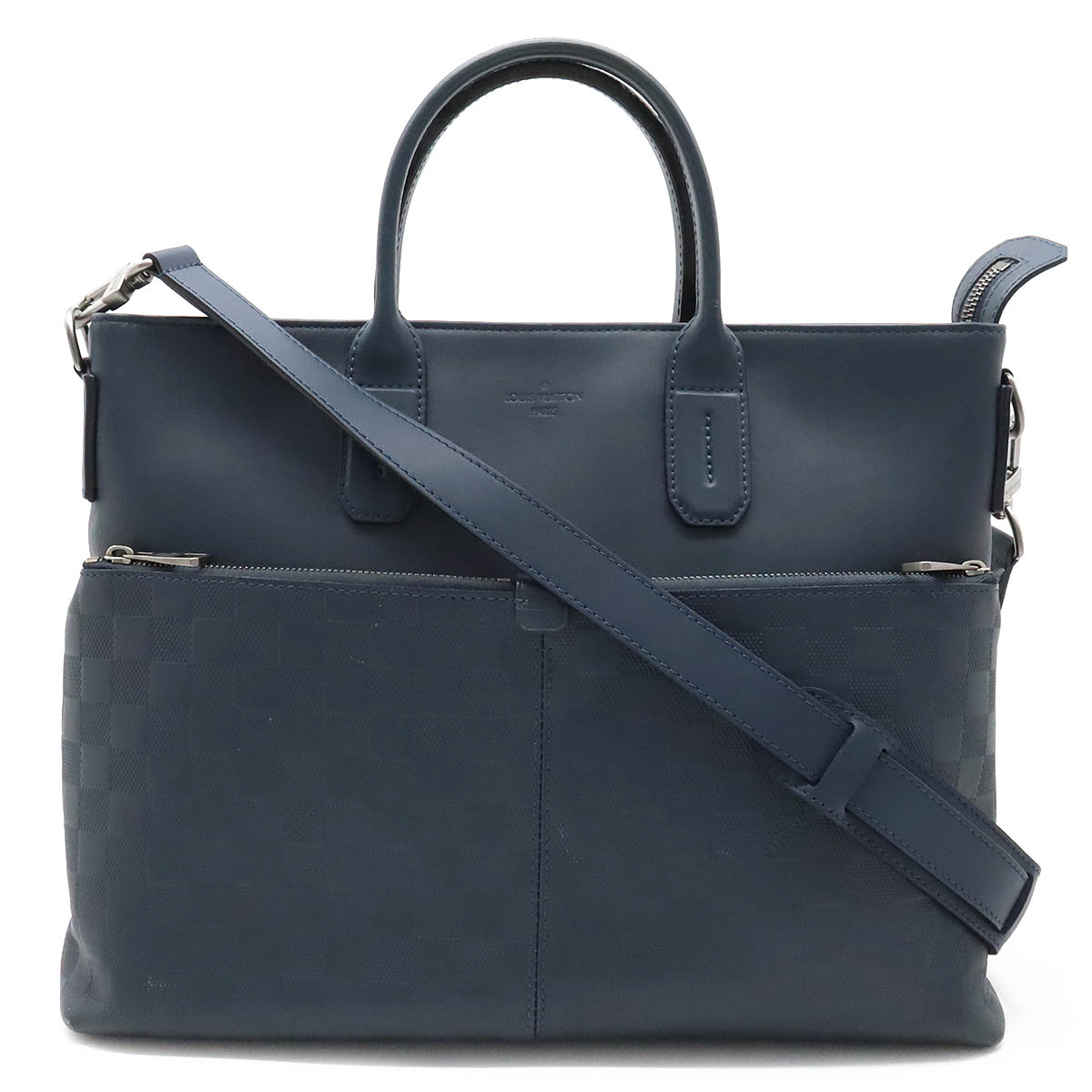 【楽天市場】【バッグ】LOUIS VUITTON ルイ ヴィトン ダミエアンフィニ 7DW ブリーフケース ビジネスバッグ 書類カバン ...