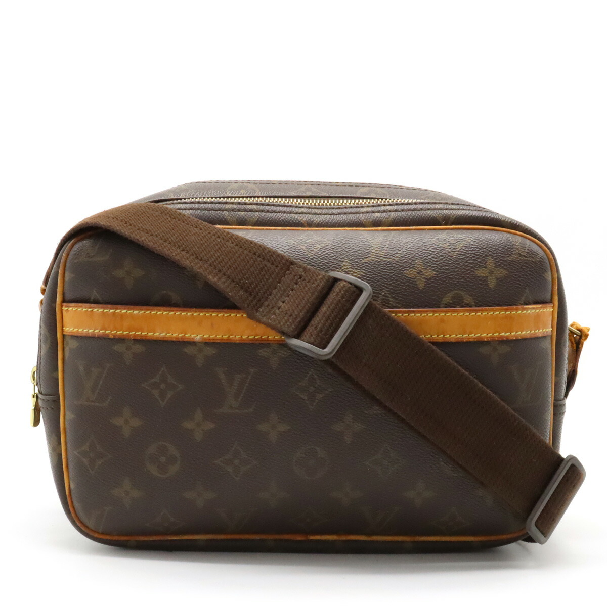 【楽天市場】【バッグ】LOUIS VUITTON ルイ ヴィトン モノグラム リポーターPM ショルダーバッグ 斜め掛け M45254 【中古 ...