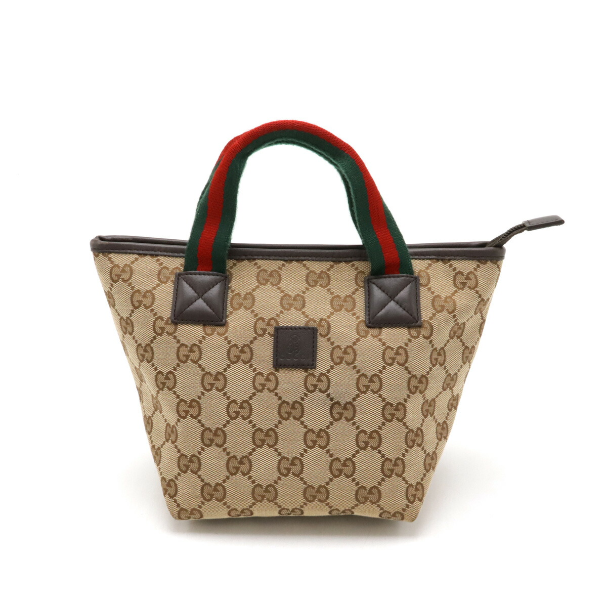 【楽天市場】【バッグ】GUCCI グッチ チルドレンズ GGキャンバス シェリーライン ミニトート ハンドバッグ レザー カーキベージュ ...