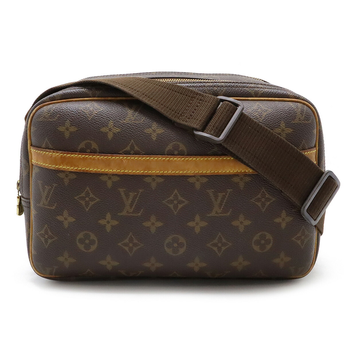 【楽天市場】LOUIS VUITTON ルイ ヴィトン モノグラム リポーターPM ショルダーバッグ 斜め掛け M45254 【中古 ...