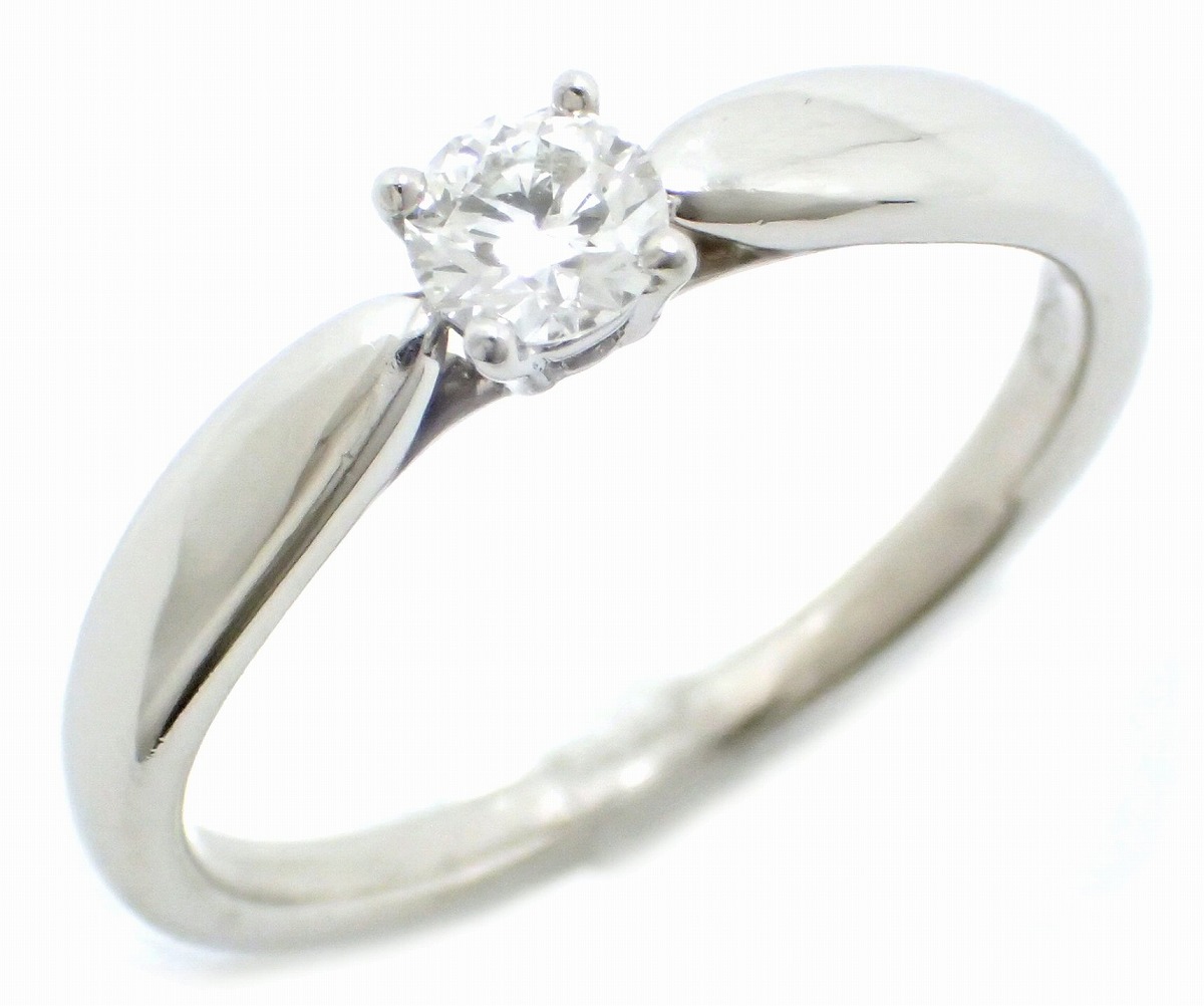 【楽天市場】【ジュエリー】【新品仕上げ済】TIFFANY&Co. ティファニー ソリテール ダイヤリング 指輪 11号 #11 ダイヤモンド ...