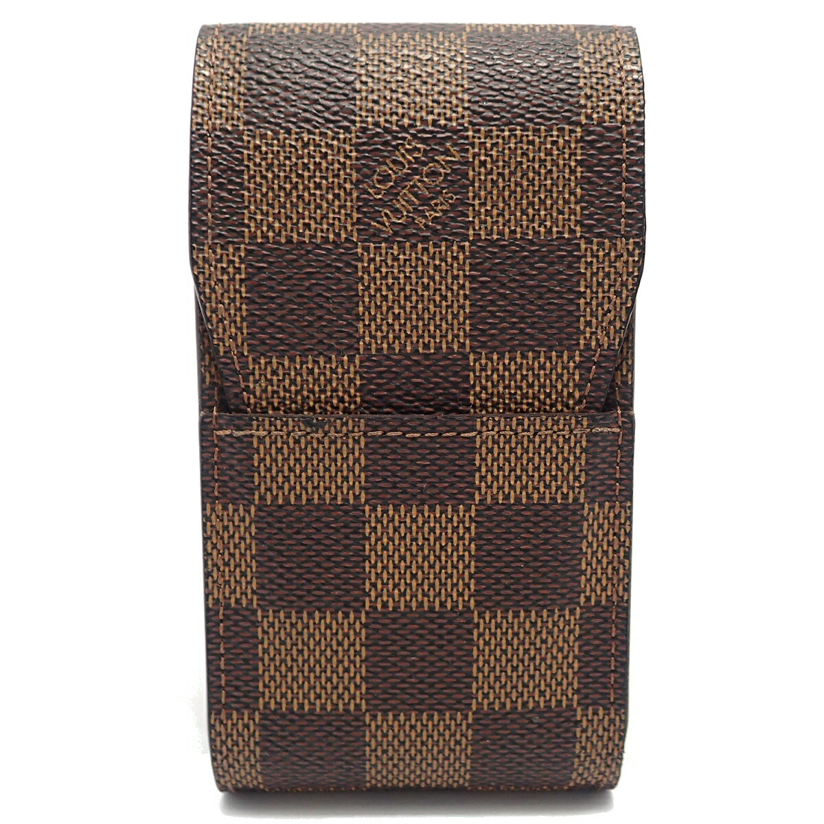 【楽天市場】LOUIS VUITTON ルイ ヴィトン ダミエ エテュイ シガレット シガレットケース タバコケース イニシャル入り ...