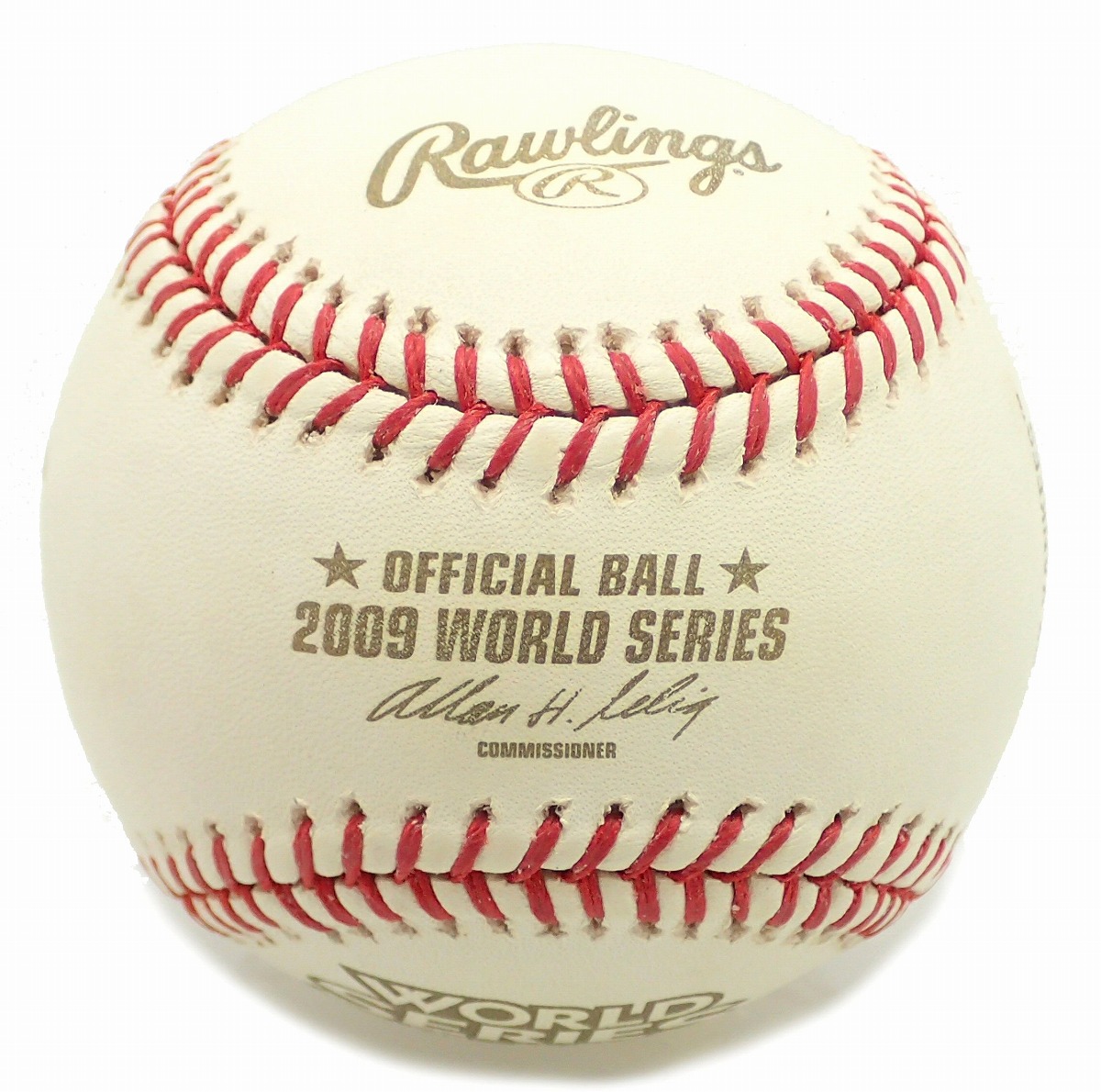 【楽天市場】【新品未使用品】2009年MLBワールドシリーズ 公式球 オフィシャルボール 野球ボール ベースボール メジャーリーグ ヤンキース ...