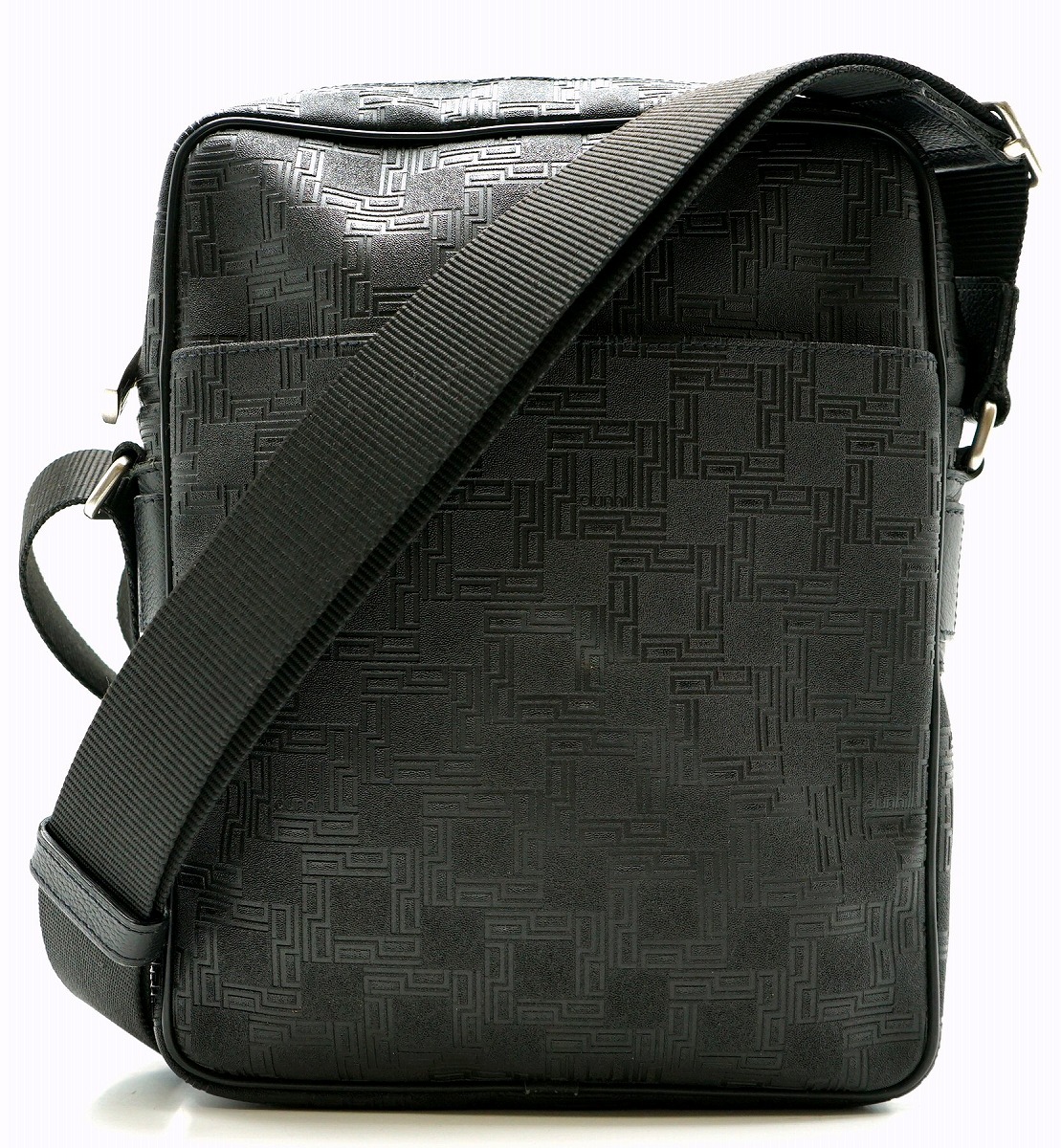 【楽天市場】【バッグ】dunhill ダンヒル ディーエイト Dエイト D-EIGHT ショルダーバッグ 斜め掛け PVC レザー ブラック ...