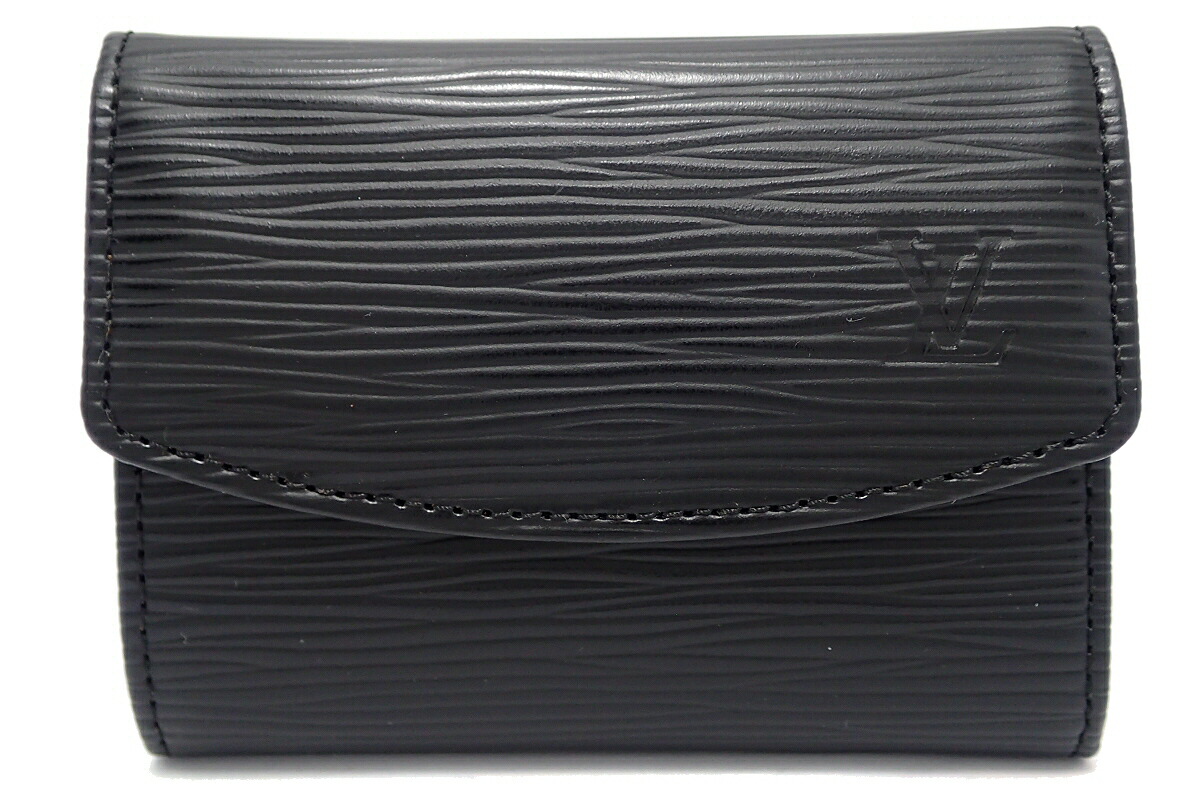 【楽天市場】【財布】LOUIS VUITTON ルイ ヴィトン エピ ポルトモネ サーンプル コインケース コインパース 小銭入れ ノワール ...