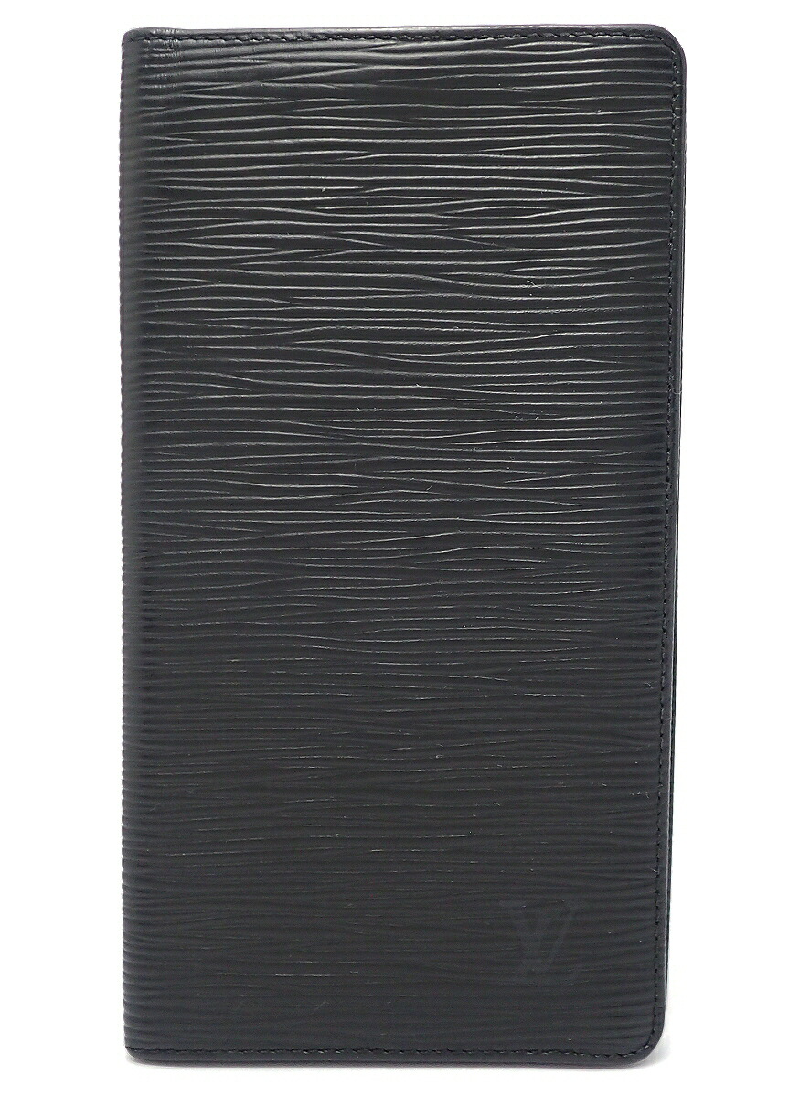 【楽天市場】【財布】LOUIS VUITTON ルイ ヴィトン エピ ポルトカルト クレディ 円 2つ折 長札入れ レザー ノワール 黒 ...