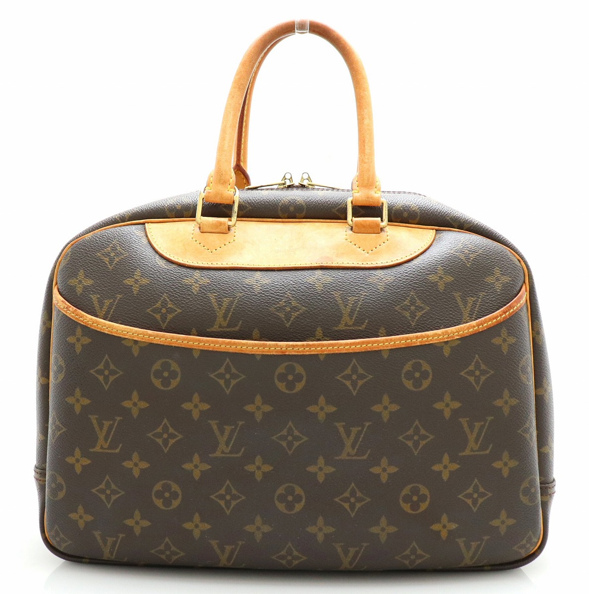 【楽天市場】【バッグ】LOUIS VUITTON ルイ ヴィトン モノグラム ボーリング ヴァニティ ドーヴィル ハンドバッグ ミニボストン ...