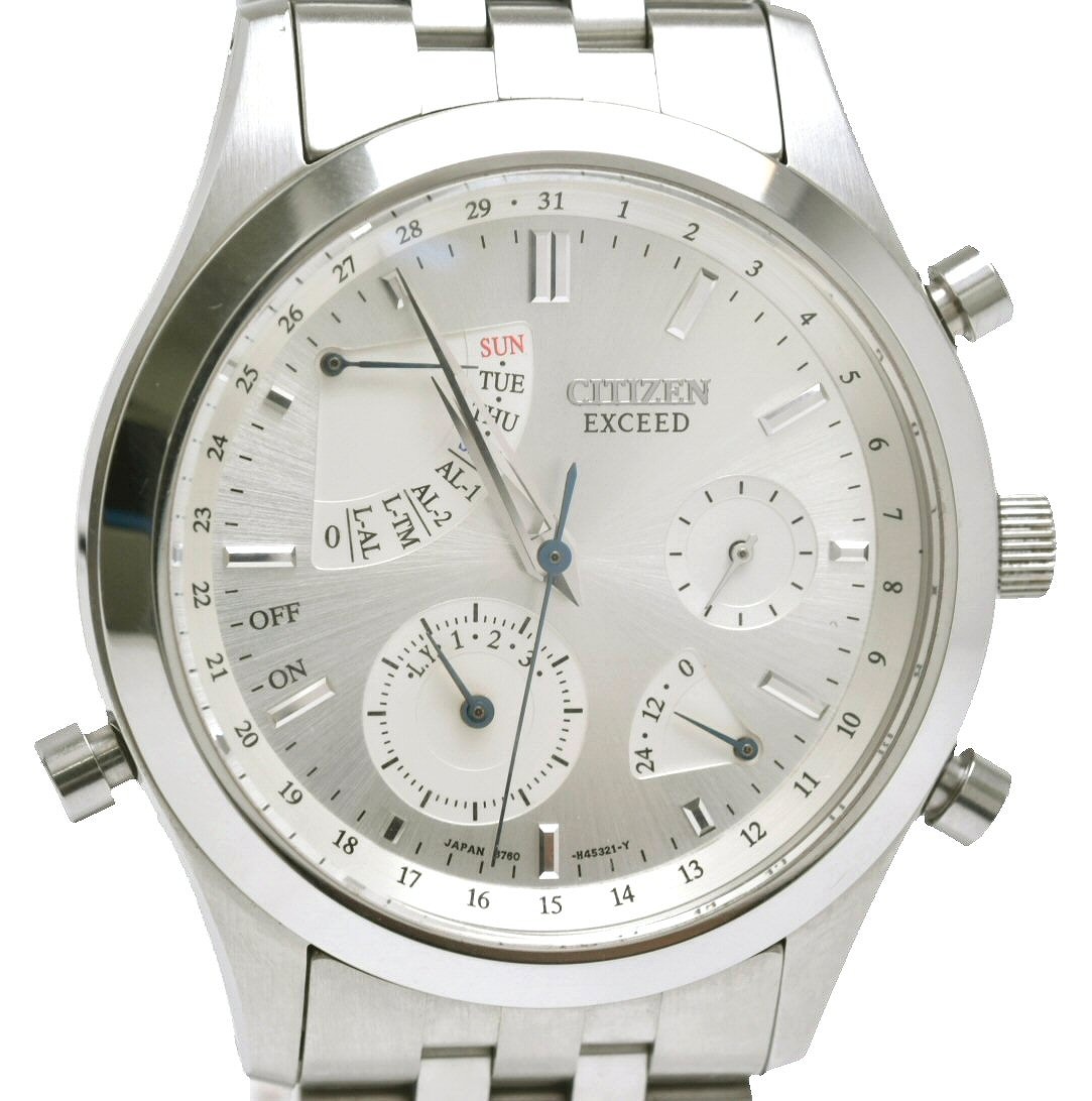 【楽天市場】【ウォッチ】CITIZEN シチズン エクシード 永久カレンダー ミニッツリピーター デイト デイデイト シルバー文字盤 SS ...
