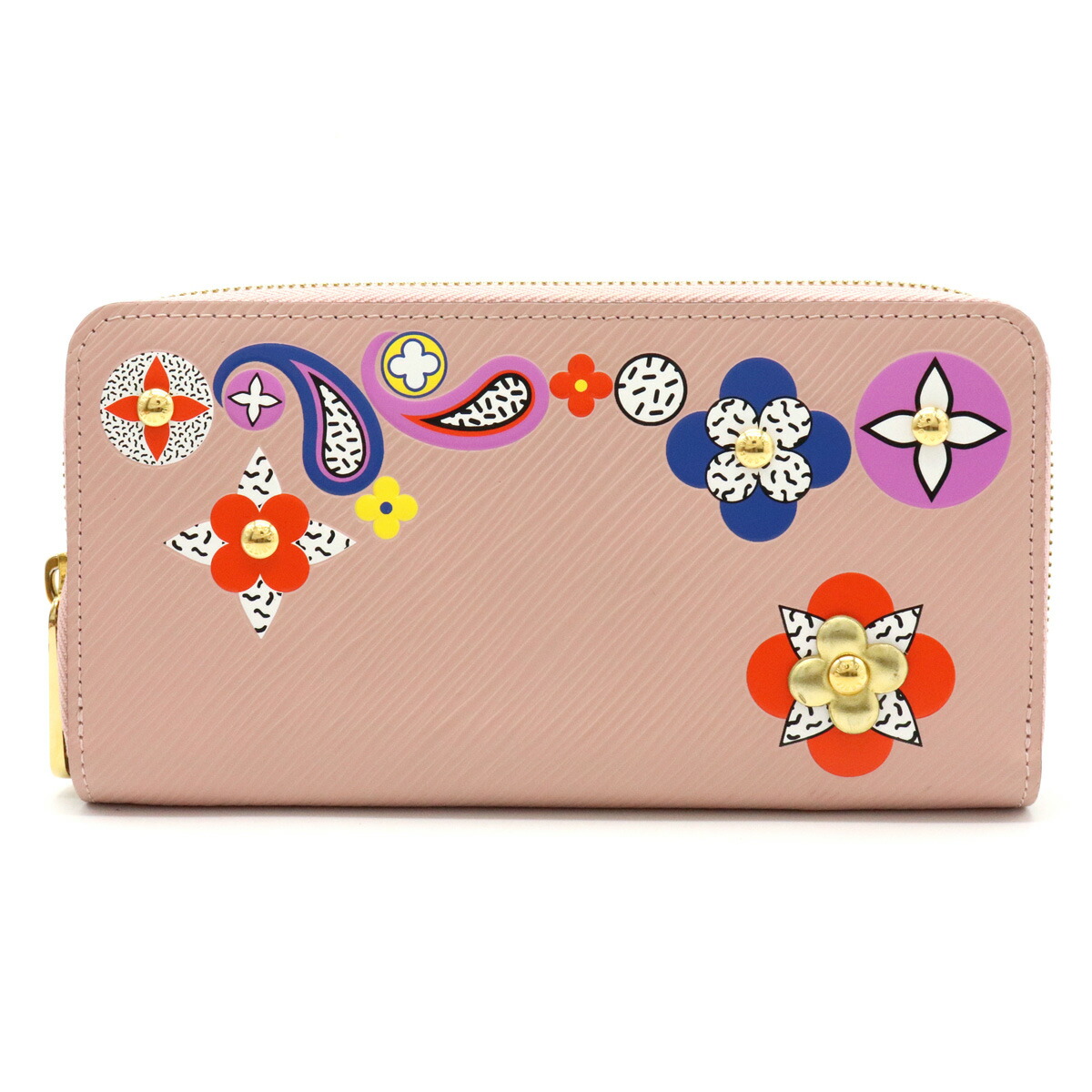 【楽天市場】【財布】LOUIS VUITTON ルイ ヴィトン エピ モノグラムフラワー ジッピーウォレット ラウンドファスナー 長財布 ...