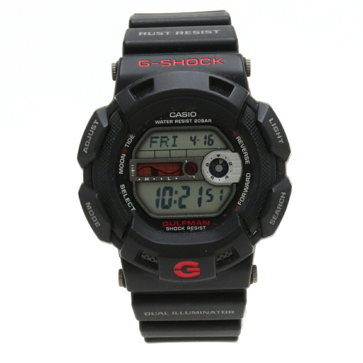 【楽天市場】【ウォッチ】CASIO カシオ G-SHOCK GULMAN ガルフマン ワールドタイム カレンダー デジタル メンズ 腕時計 G ...