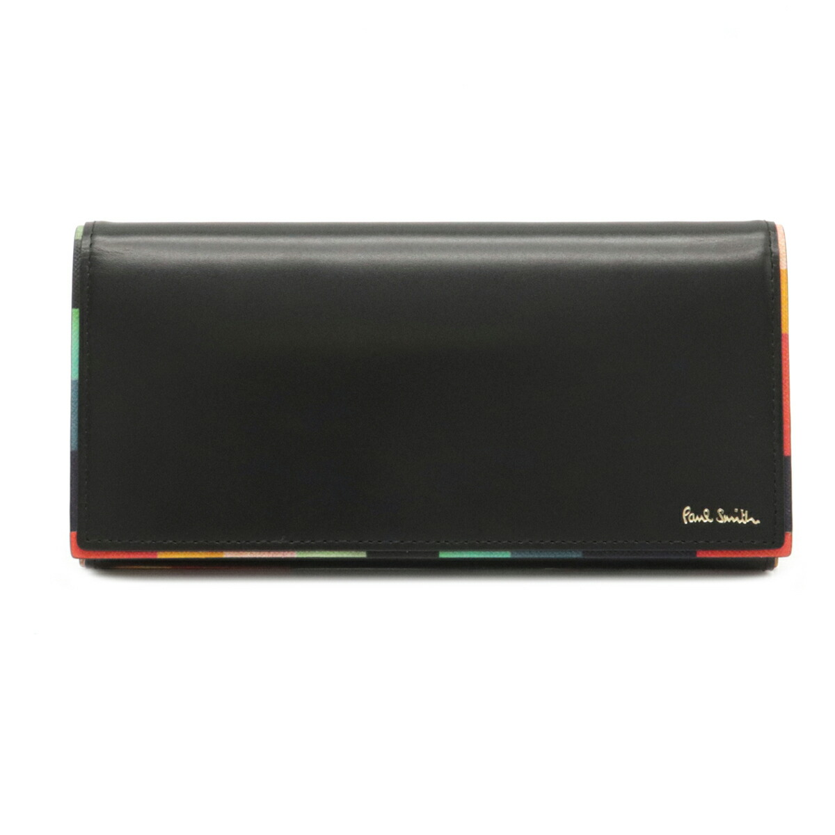 【楽天市場】【未使用品】【財布】Paul Smith ポール スミス ポールスミス アーティスト ストライプ ポップ 2つ折り長財布 二つ折長 ...