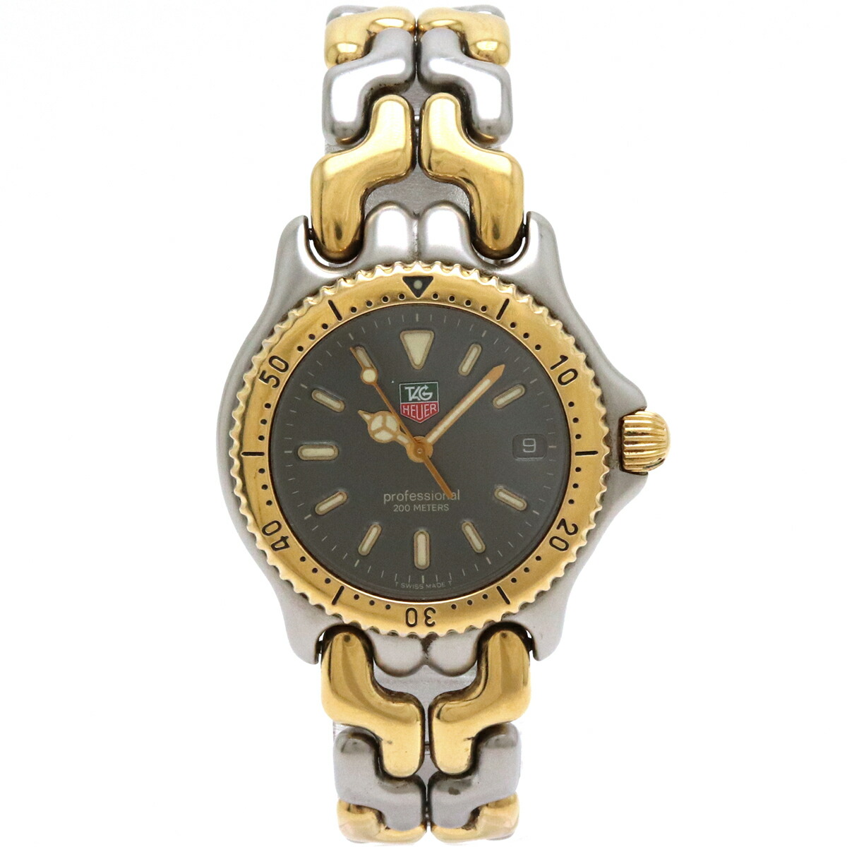 【楽天市場】【ウォッチ】 TAG Heuer タグ ホイヤー セルシリーズ プロフェッショナル 200ml SS GP ボーイズ QZ クォーツ 腕時計 S95.213 【中古】：Blumin ...