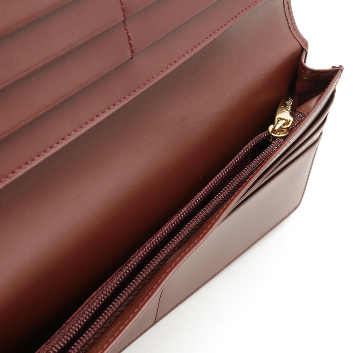 【楽天市場】【未使用品】【財布】Cartier カルティエ マストライン マスト ドゥ カルティエ 2つ折り長財布 二つ折り長財布 レザー ...