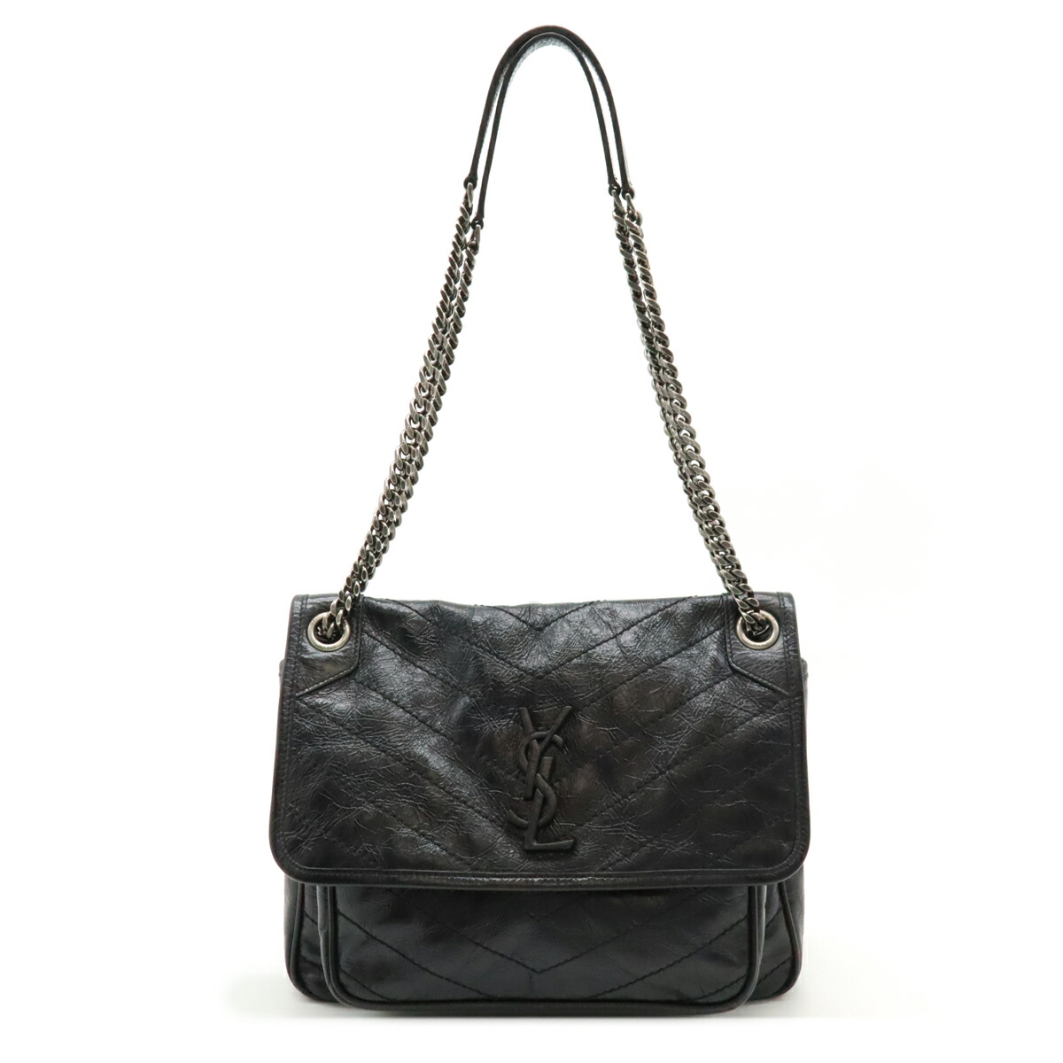 【楽天市場】SAINT LAURENT PARIS サン ローラン パリ YSL イブサンローラン ニキ ミディアム チェーンショルダーバッグ ...